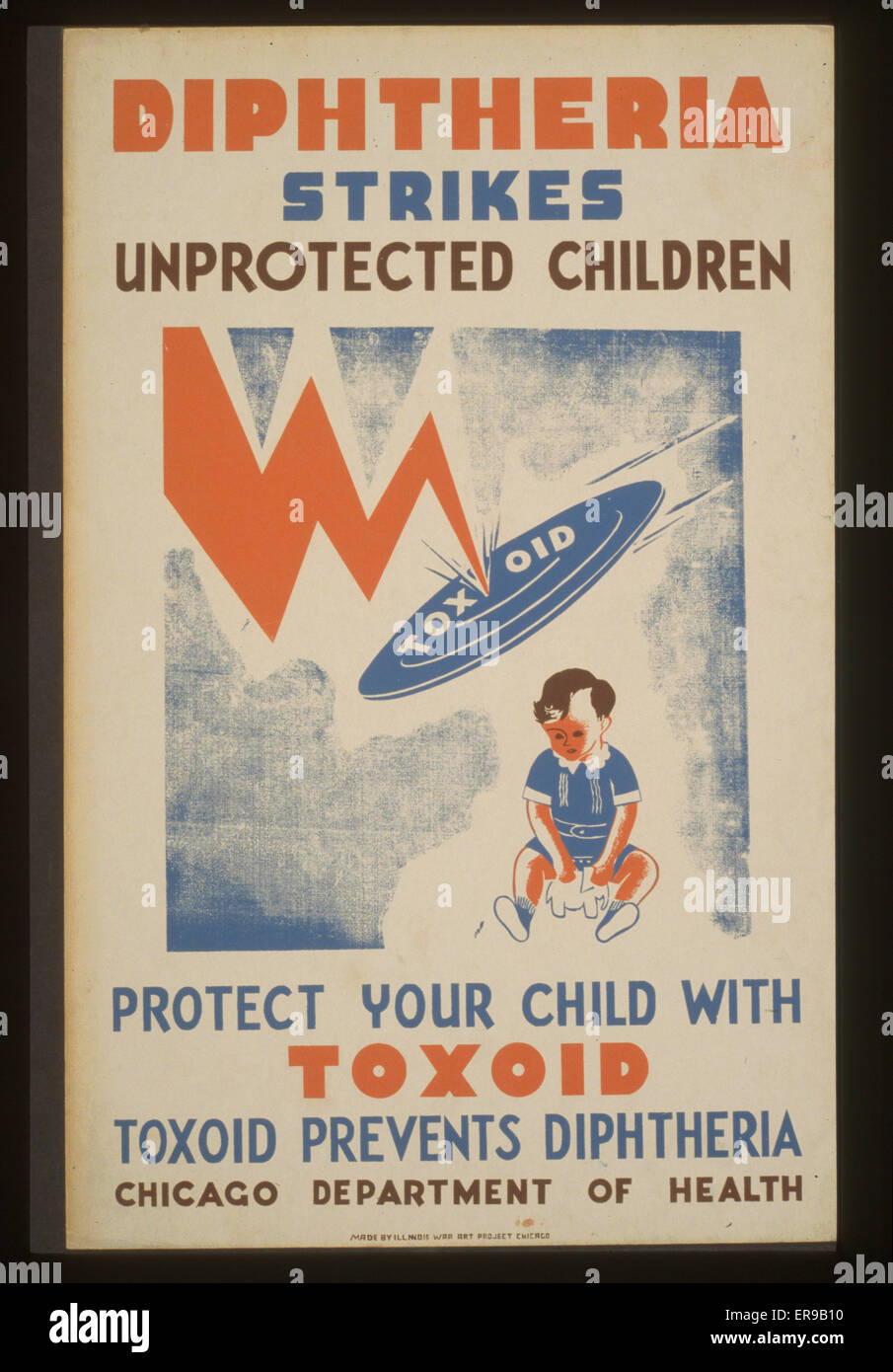 Diphtheria poster hi-res stock photography and images - Alamy