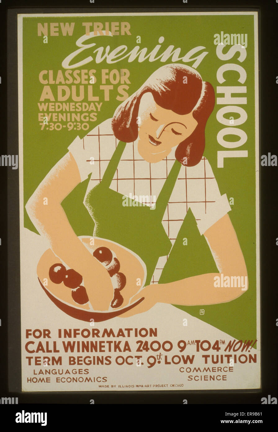 New trier evening school hi-res stock photography and images - Alamy