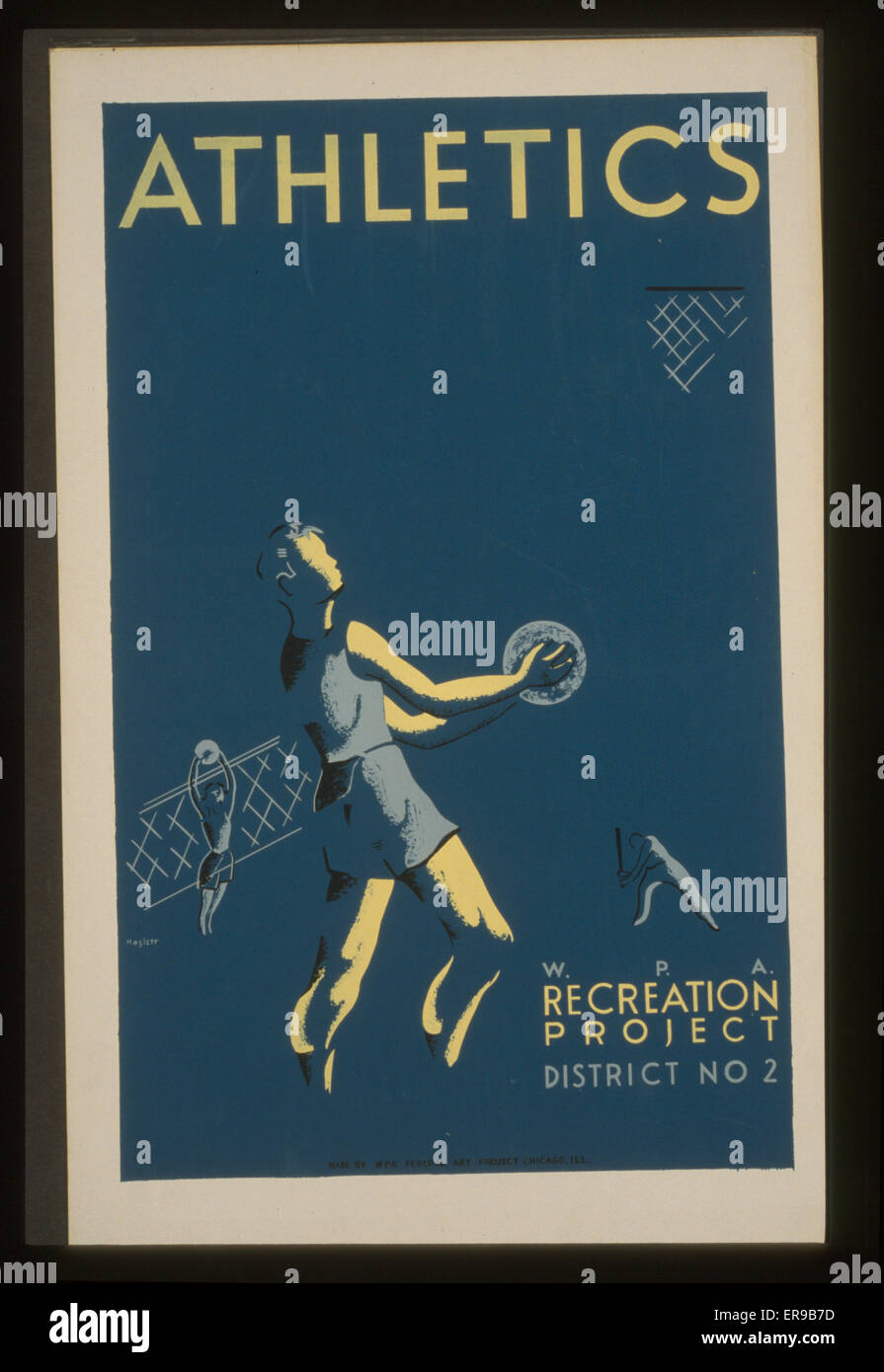 Athletics poster hi-res stock photography and images - Alamy