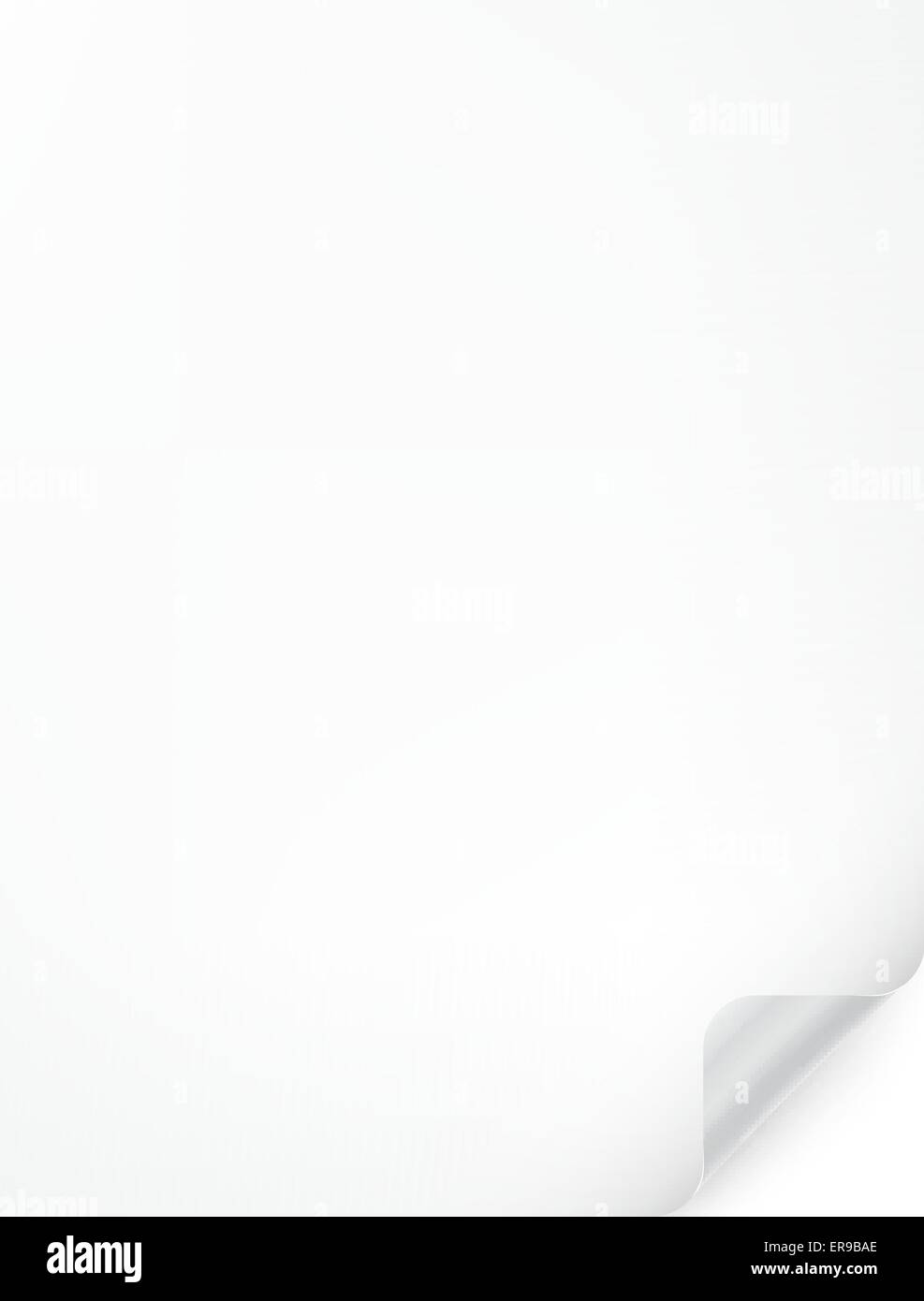 Blank white vertical page Stock Vector Image & Art - Alamy