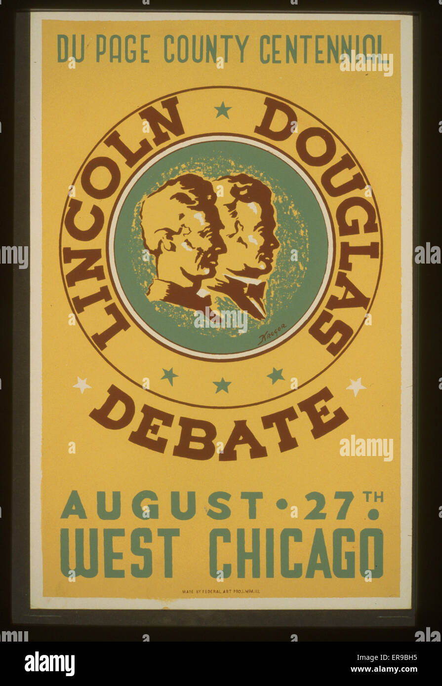 Lincoln douglas debate hi-res stock photography and images - Alamy