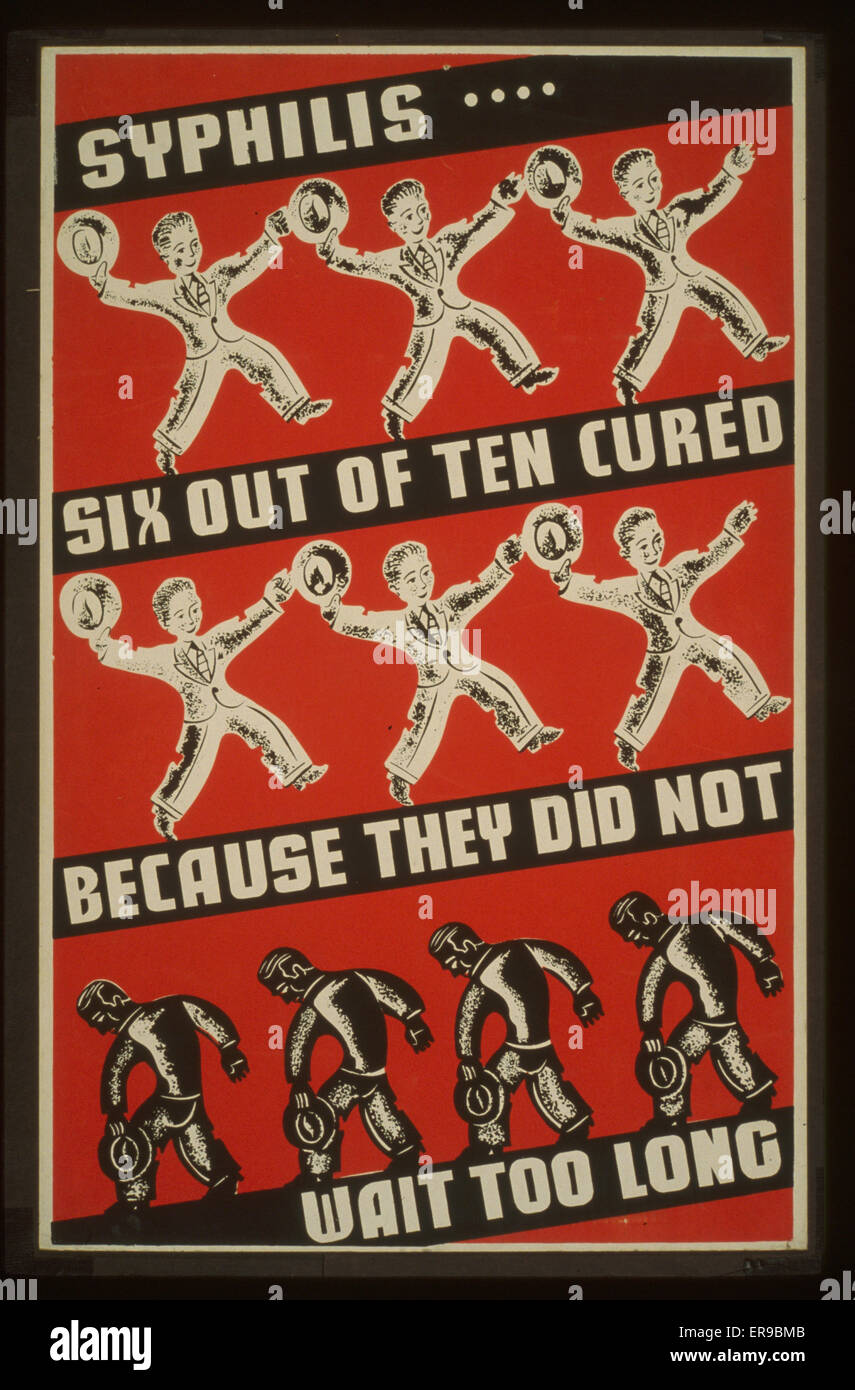 Syphilis poster hi-res stock photography and images - Alamy