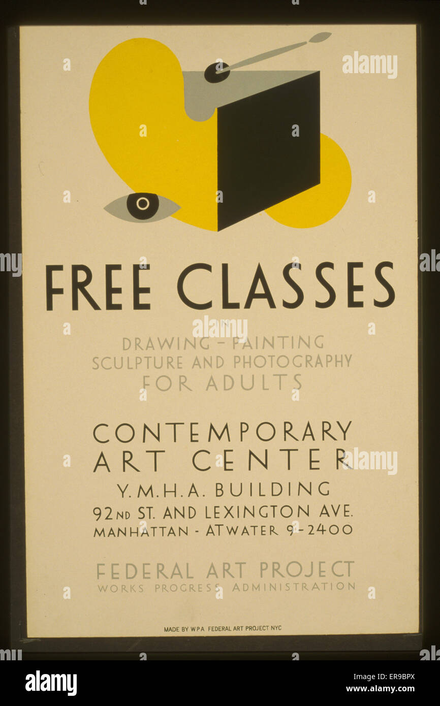 Free classes in drawing, painting, sculpture and photography for adults ...