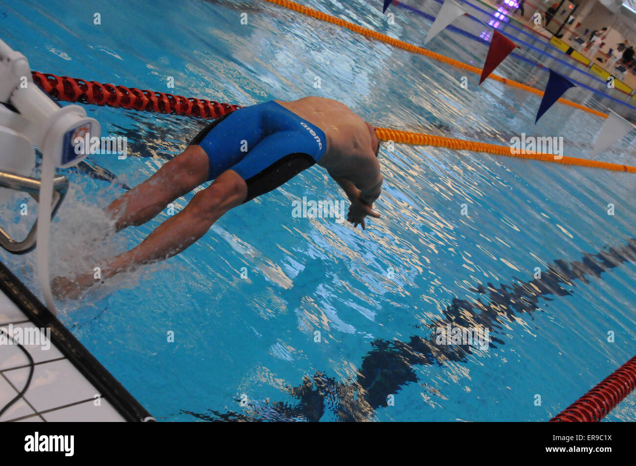 Bergen, Norway. 29th May, 2015. Lavrans Solli posted the fastest 100m ...