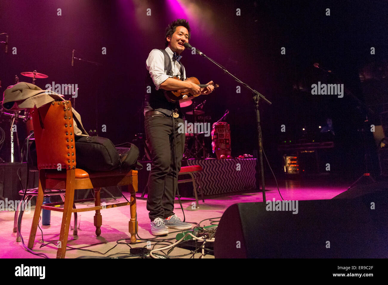 Madison, Wisconsin, USA. 8th Apr, 2015. Musician KAORU ISHIBASHI (aka ...