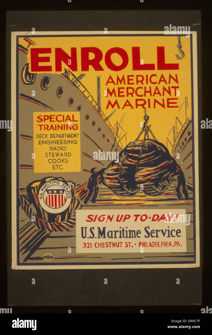 Merchant marine posters hi-res stock photography and images - Alamy