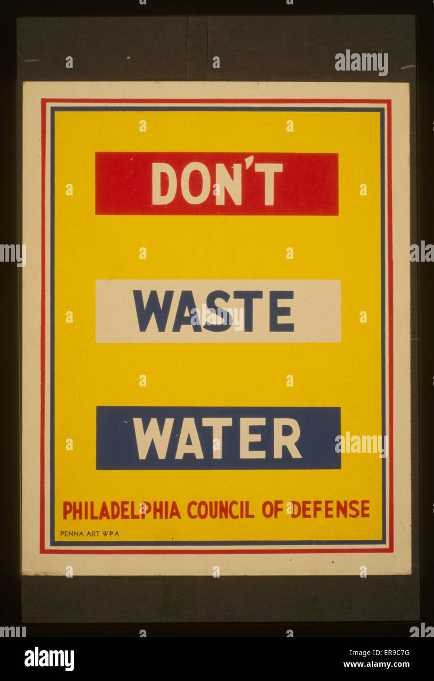 Don't waste water Stock Photo - Alamy
