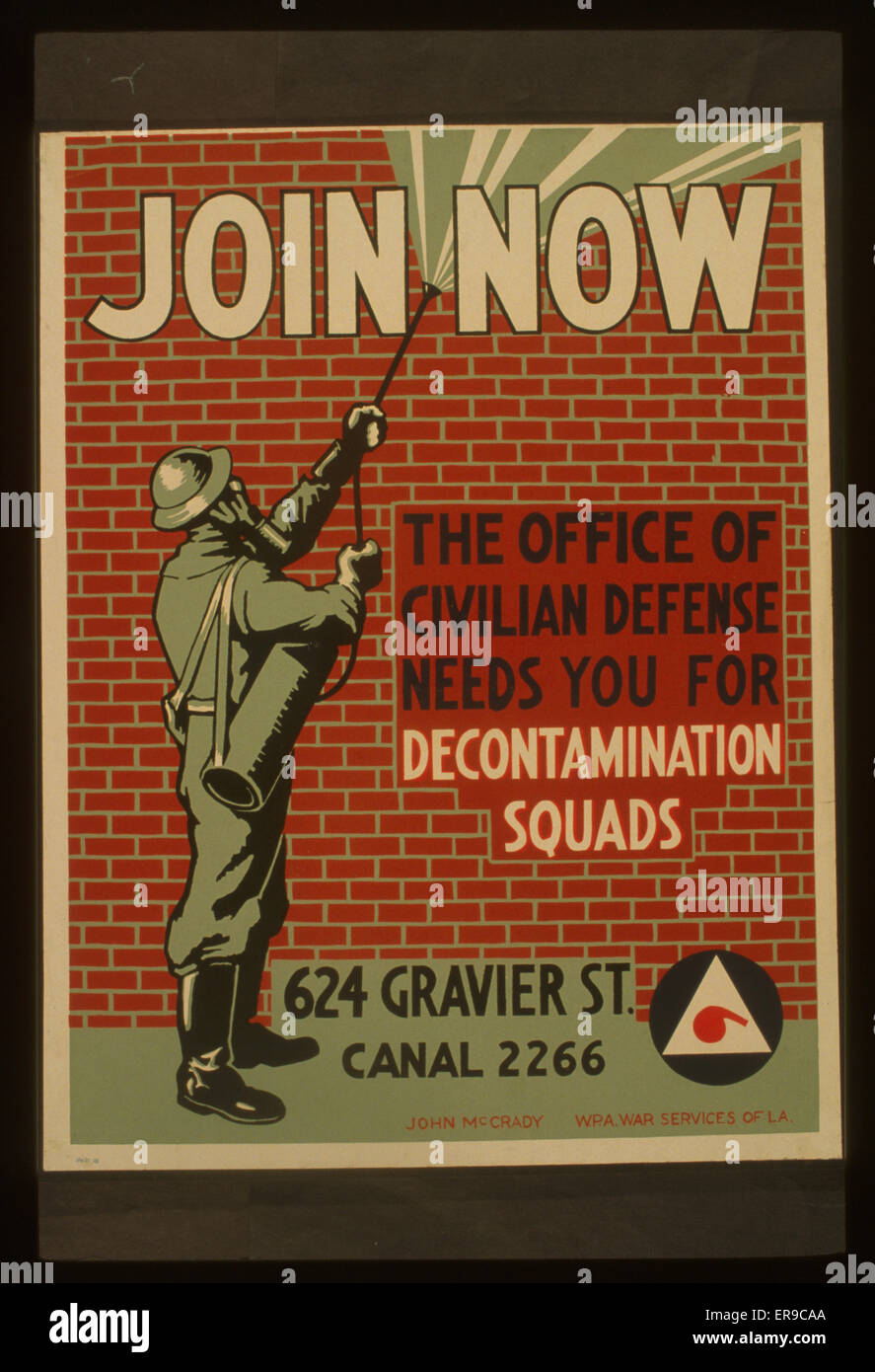 Civil defense poster join hi-res stock photography and images - Alamy