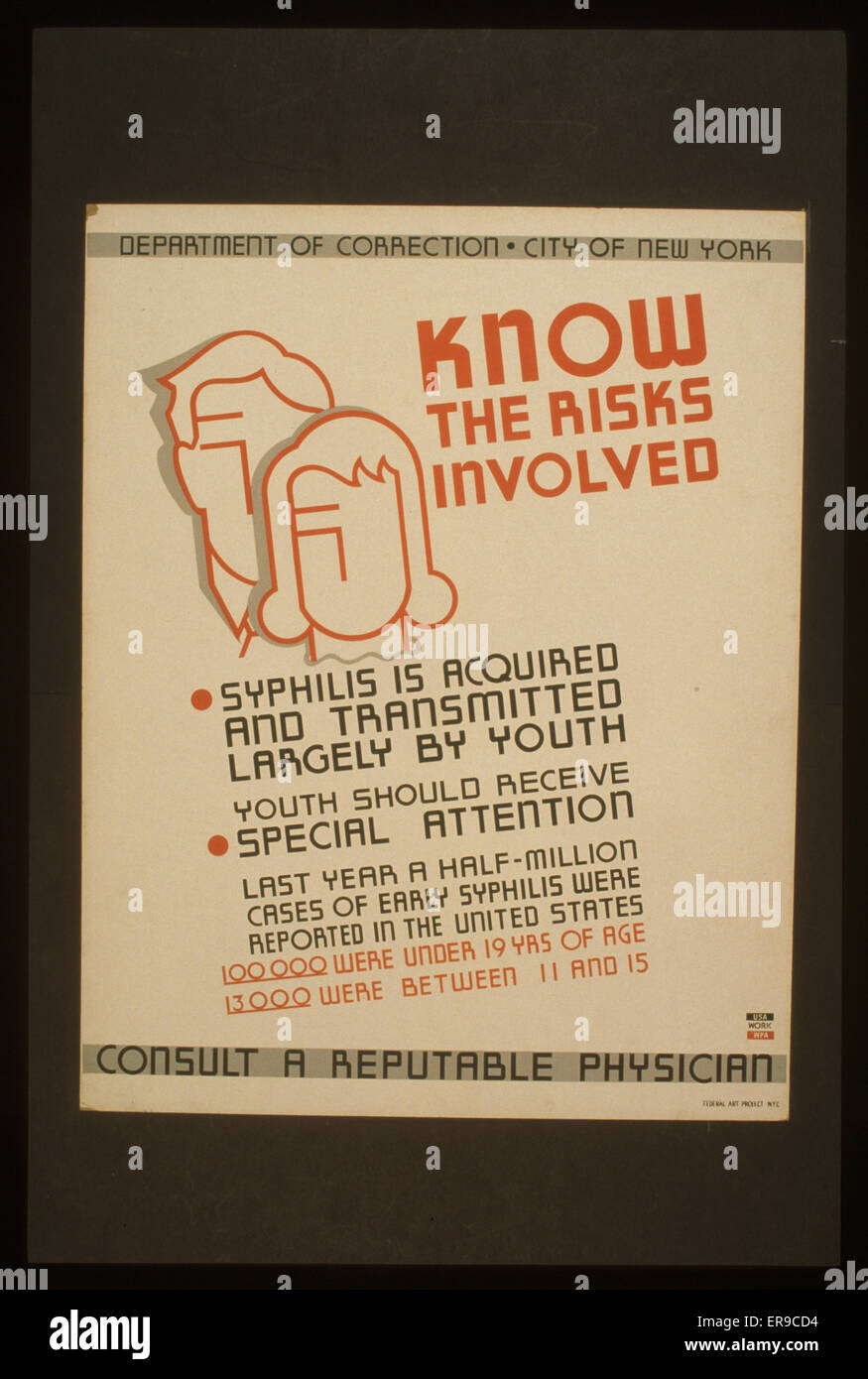 Syphilis poster hi-res stock photography and images - Alamy