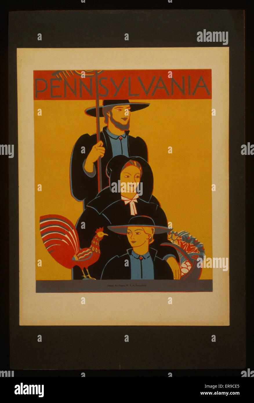 Pennsylvania poster hi-res stock photography and images - Alamy