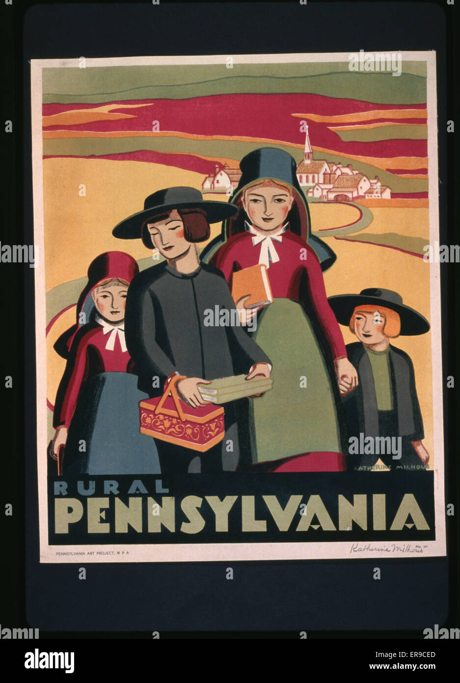 Rural poster hi-res stock photography and images - Alamy