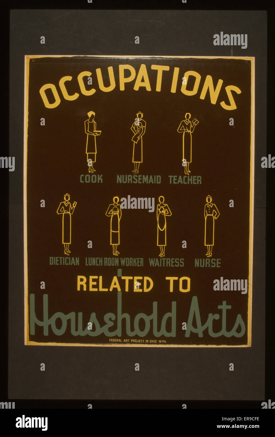Household arts poster hi-res stock photography and images - Alamy