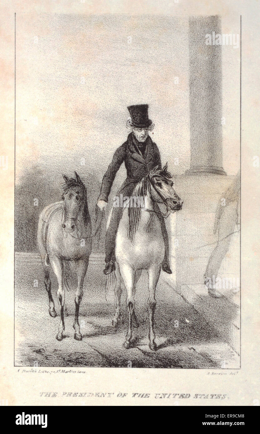 President andrew jackson horse hi-res stock photography and images - Alamy