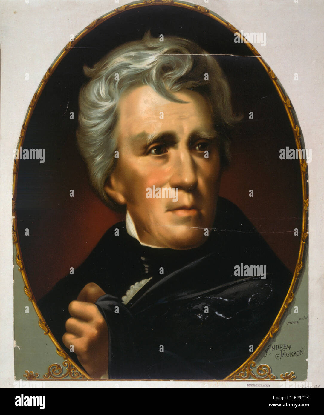 Andrew jackson portrait hi-res stock photography and images - Alamy