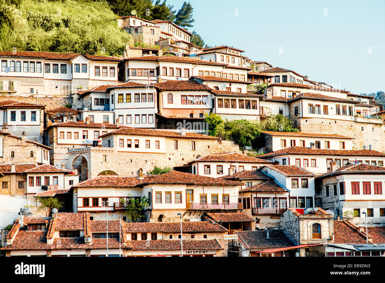 Berat tourism sites hi-res stock photography and images - Alamy