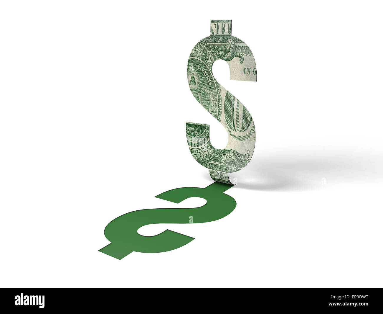 Dollar sign cut out hi-res stock photography and images - Alamy