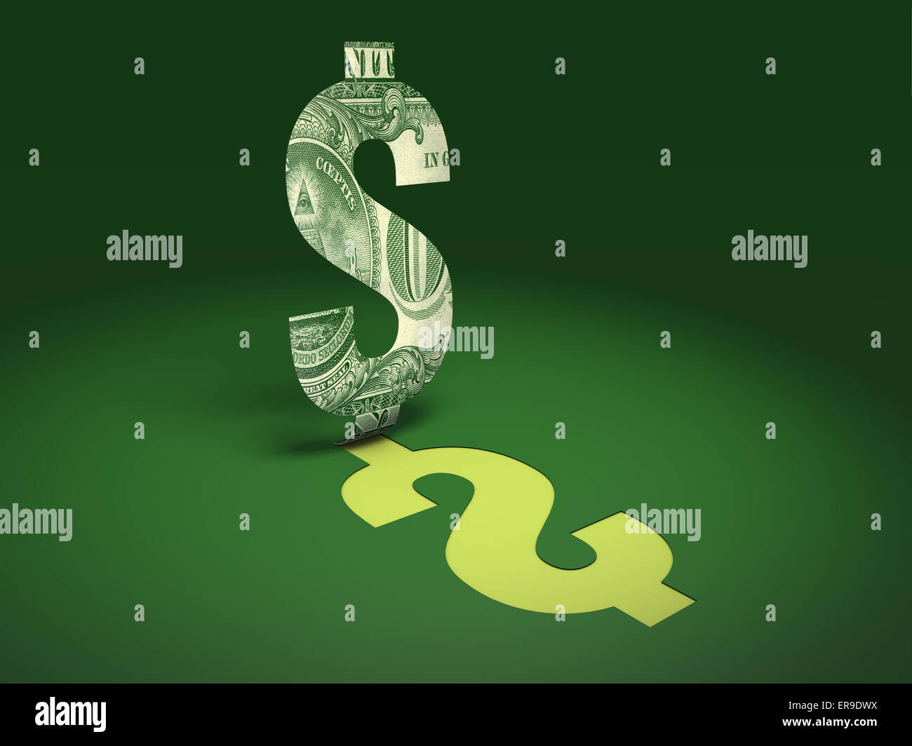 Dollar Sign Cut Out High Resolution Stock Photography and Images - Alamy