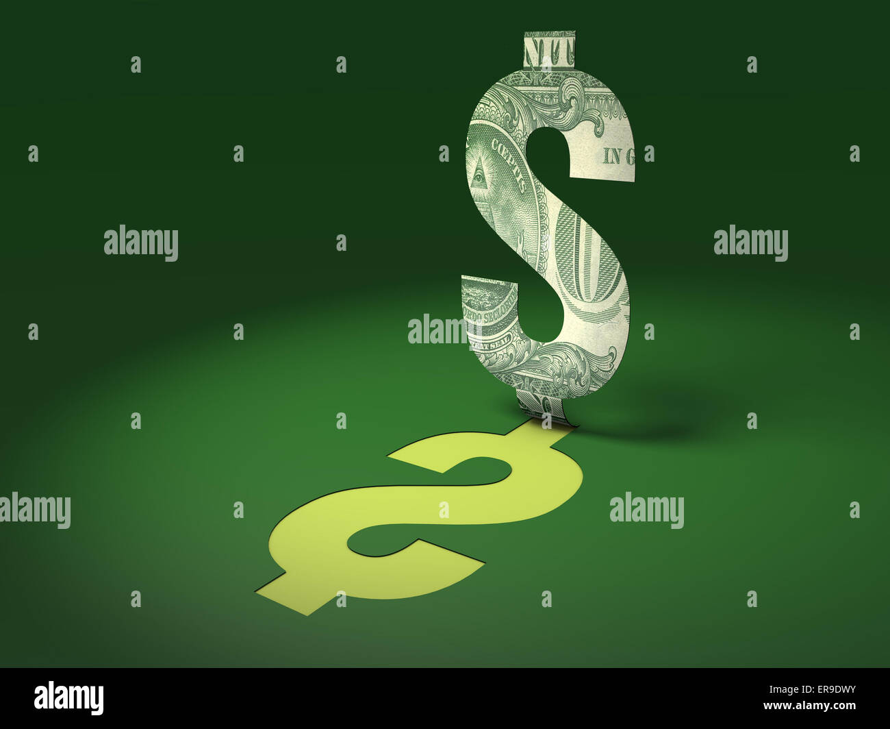 Dollar sign cut out hi-res stock photography and images - Alamy