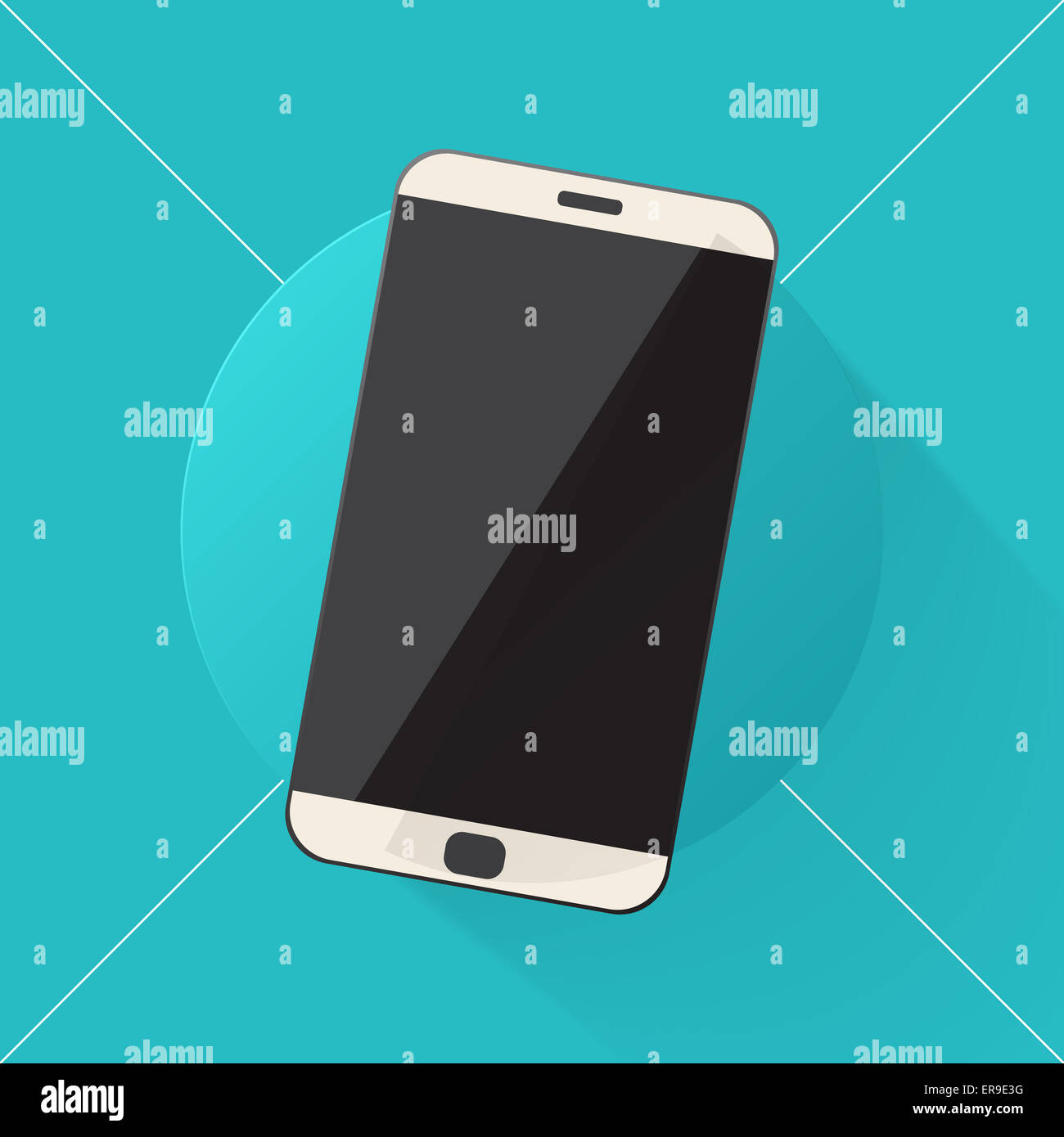 Mobile phone icon Stock Photo - Alamy