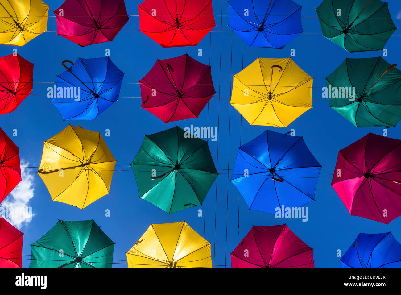 Decorated umbrellas hi-res stock photography and images - Alamy