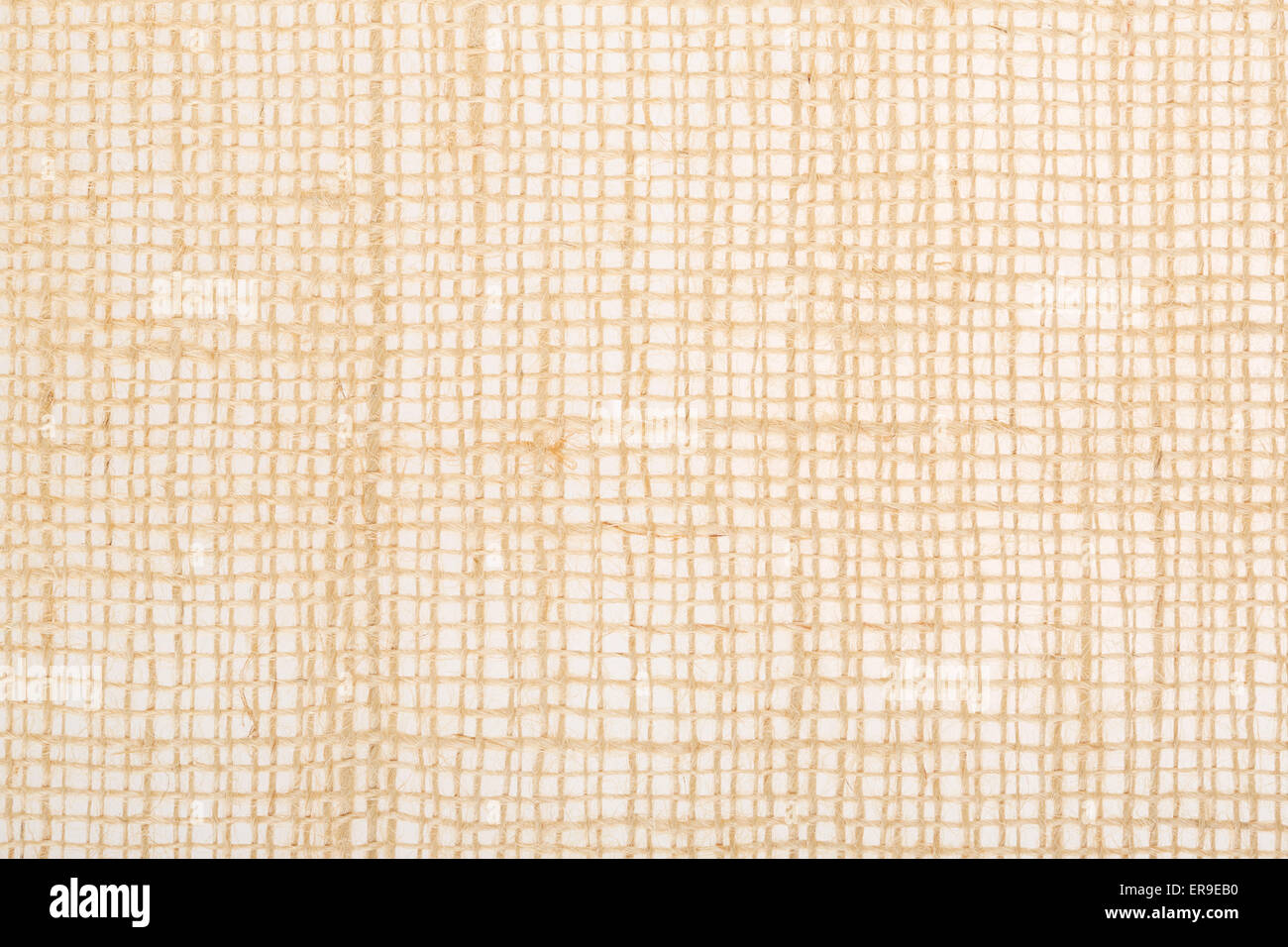 Burlap, beige canvas texture background Stock Photo - Alamy