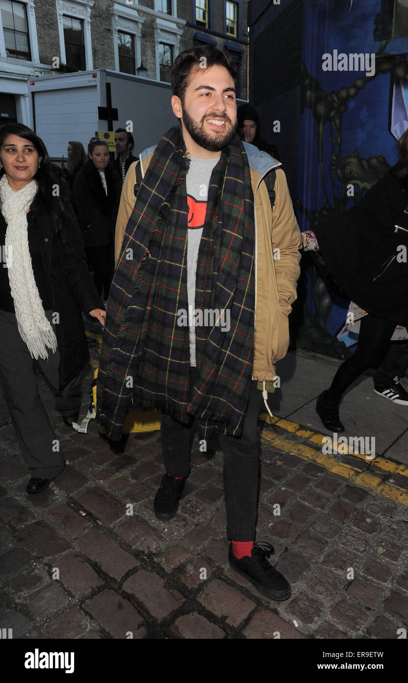 'The X Factor' finalists arrive at a recording studio for rehearsals ...