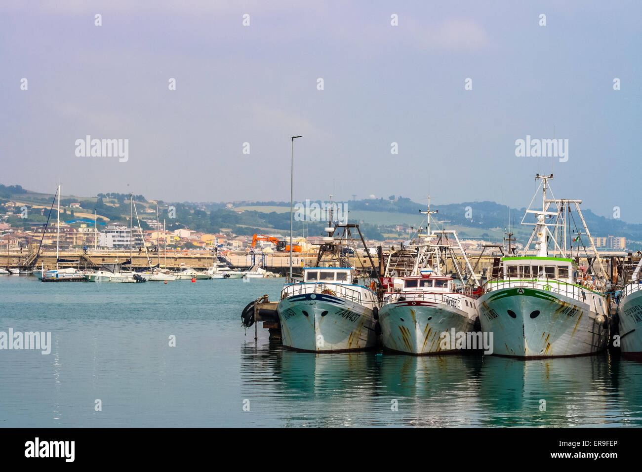 A Capture of Italian Port Stock Photo - Alamy