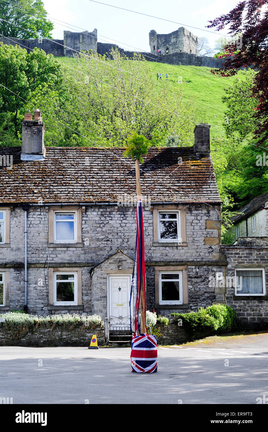 Oak apple day castleton peak district derbyshire hi-res stock ...