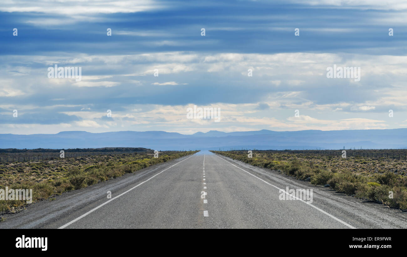 La Ruta 40 through Argentine Patagonia Stock Photo - Alamy