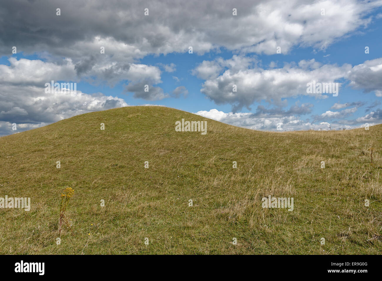 Five Barrows, Tennyson Trail, Brook Down, Isle of Wight, England, UK ...
