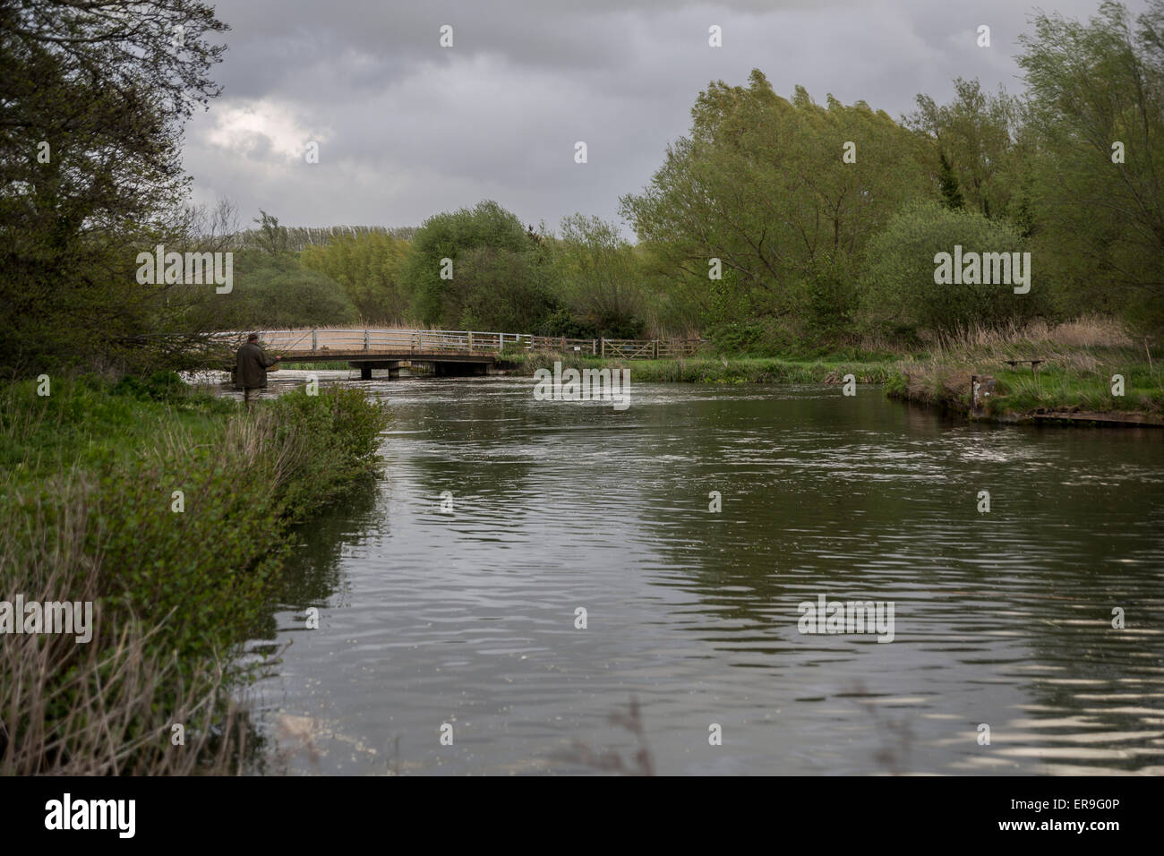 River test fisherman hi-res stock photography and images - Alamy