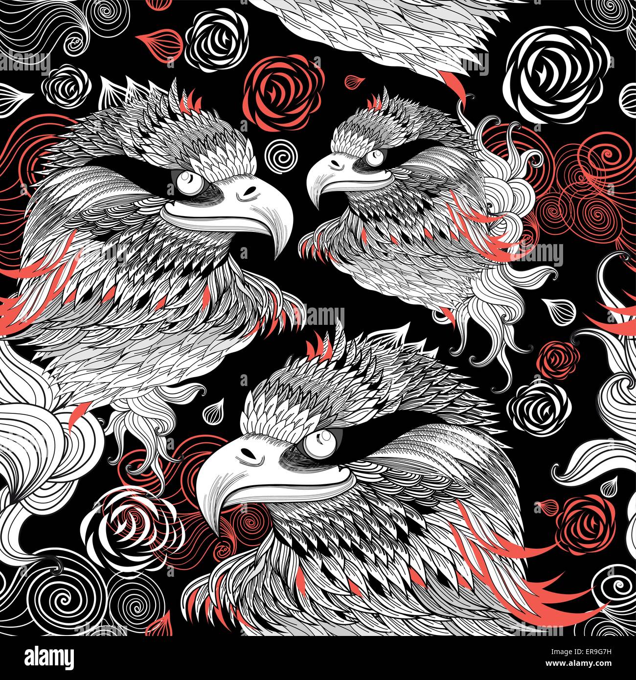 Eagles head hi-res stock photography and images - Alamy