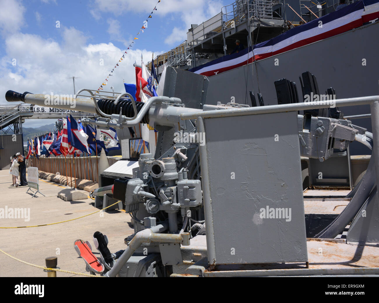 USS Missouri (BB-63), Battleship Missouri Memorial, Honolulu, Hawaii ...