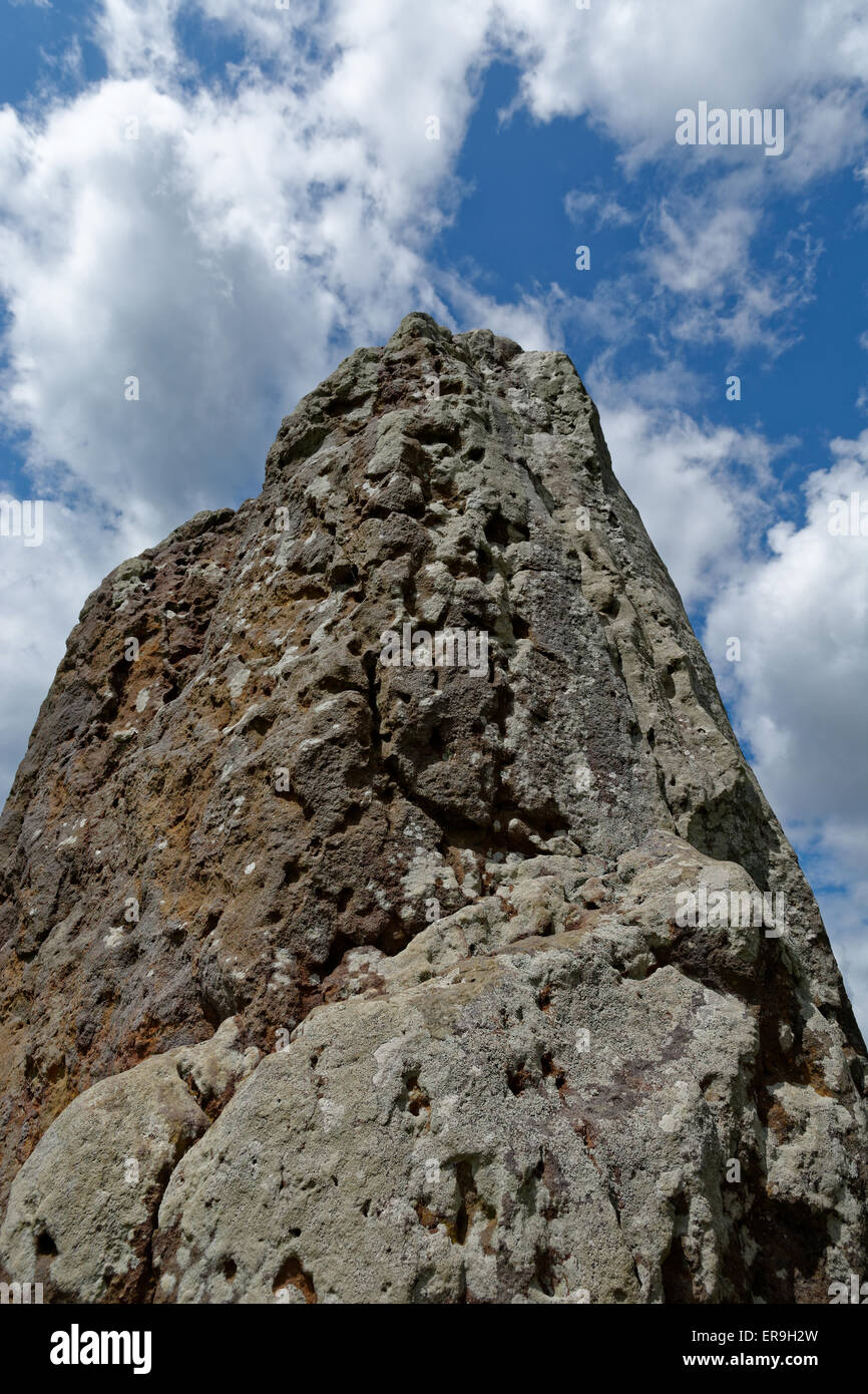 The Long Stone, Megalithic Monument, Mottistone, Isle of Wight, England ...
