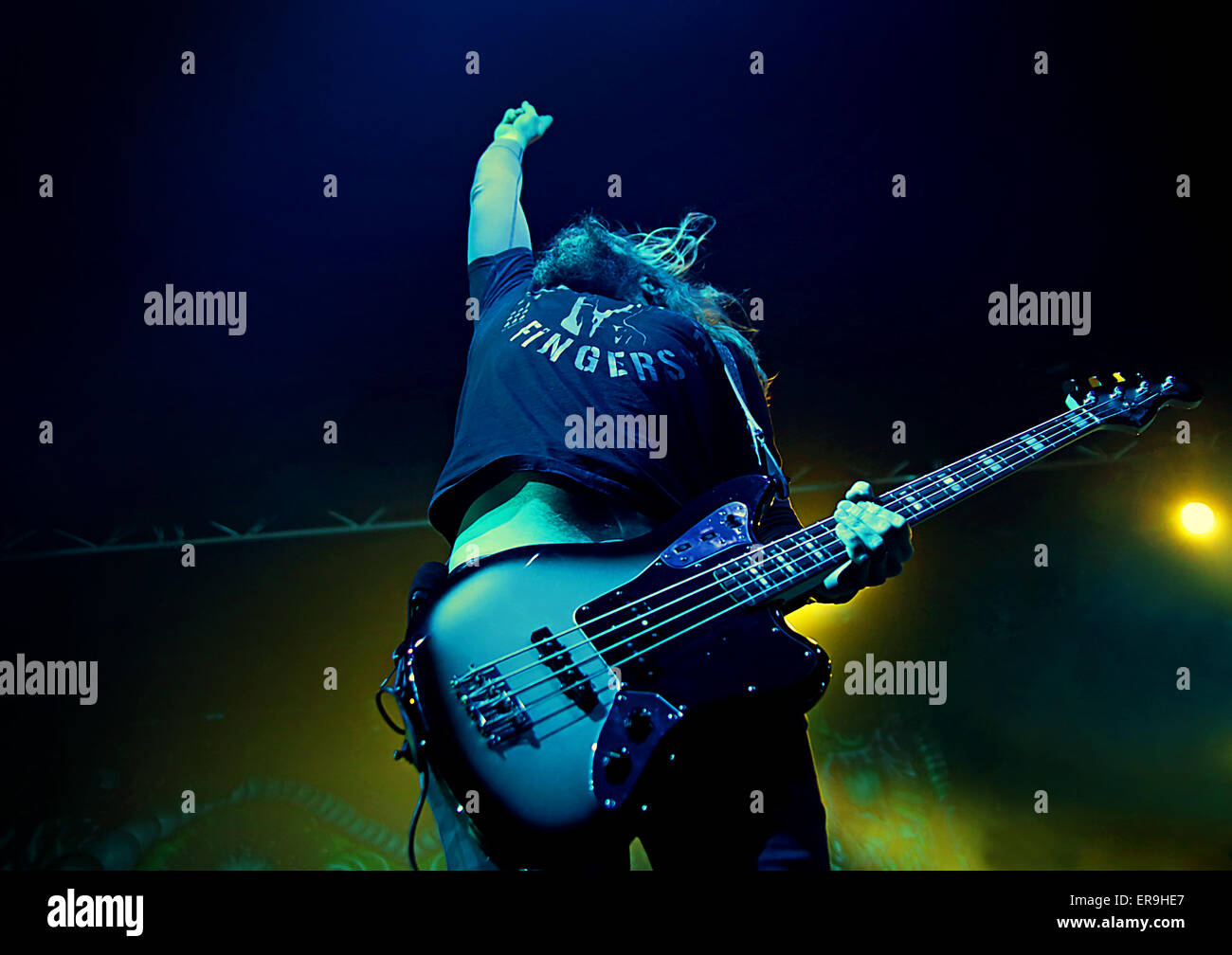Mastodon performing live on stage at Manchester Academy Featuring: Troy ...