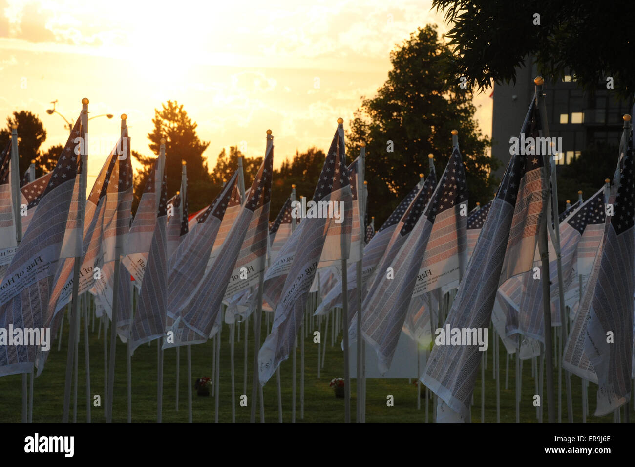 Healing Field in Salem Oregon USA, Tribute to 9/11 casualties and US ...