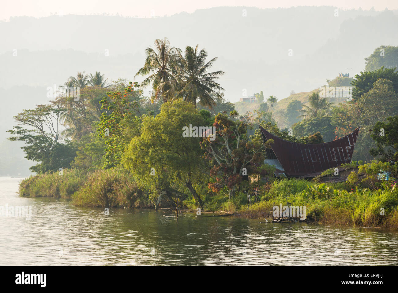 Toba batak sumatra house architecture hi-res stock photography and ...