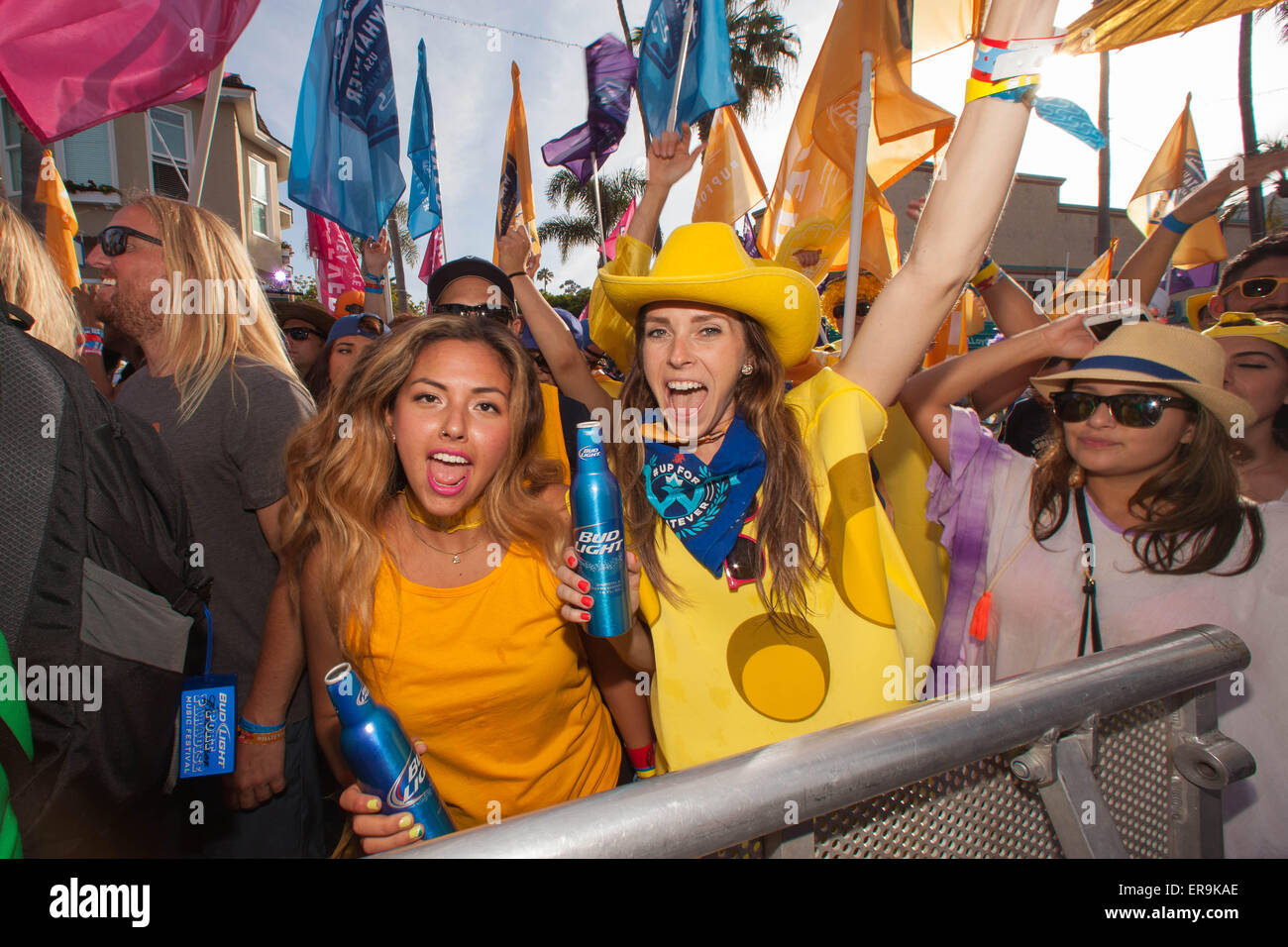 Avalon, CA, USA. 29th May, 2015. This is the second year Budlight has ...