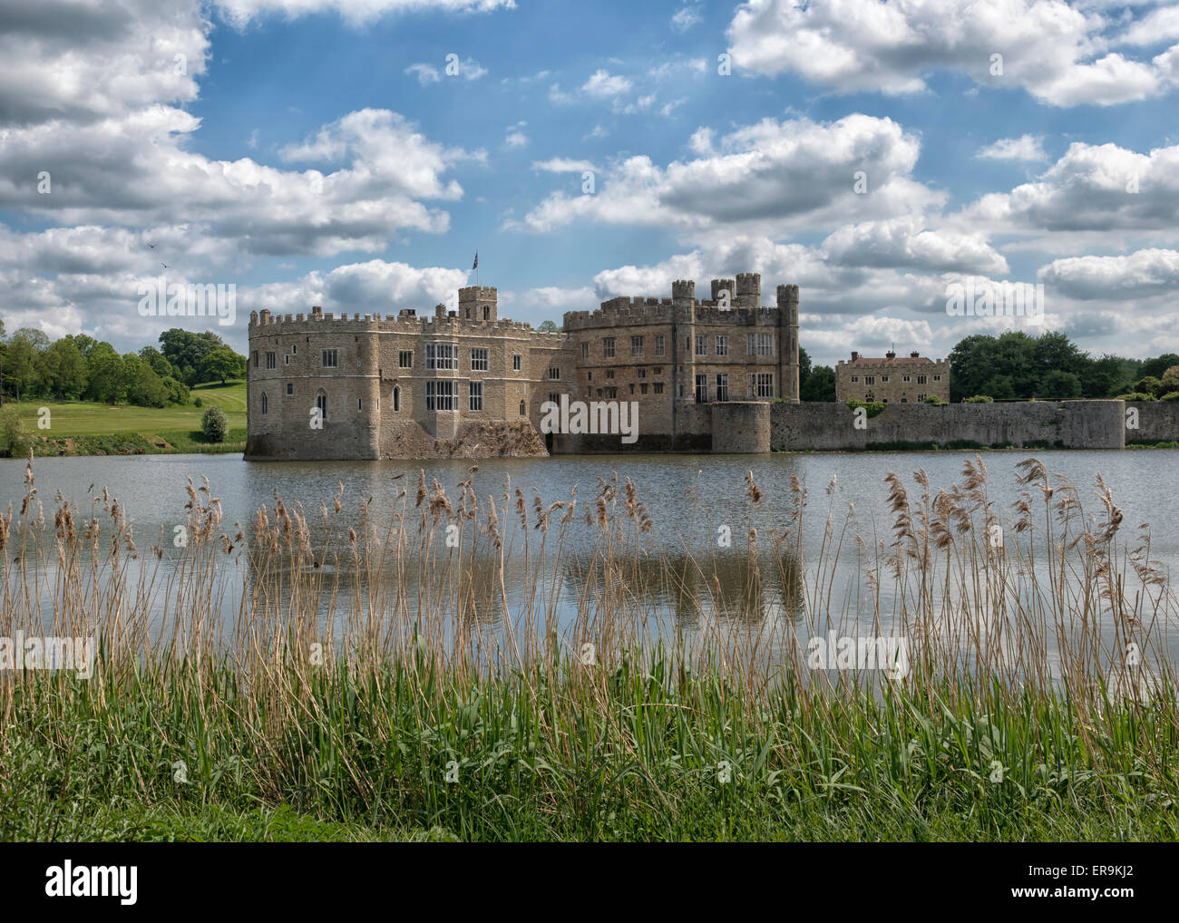 Leeds Castle in Kent, England UK Stock Photo - Alamy