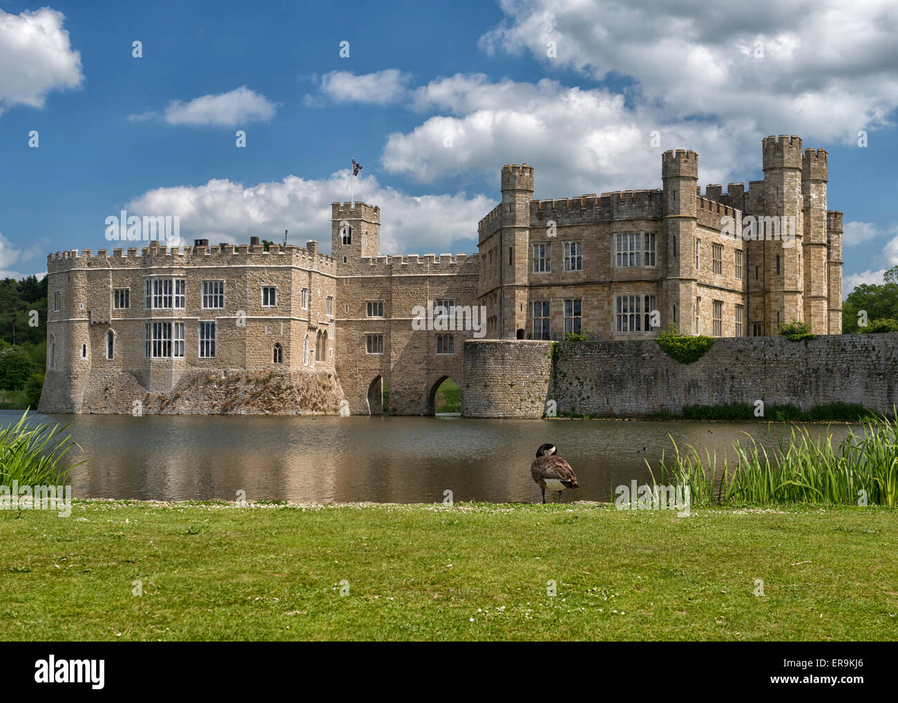 Leeds Castle in Kent, England UK Stock Photo - Alamy