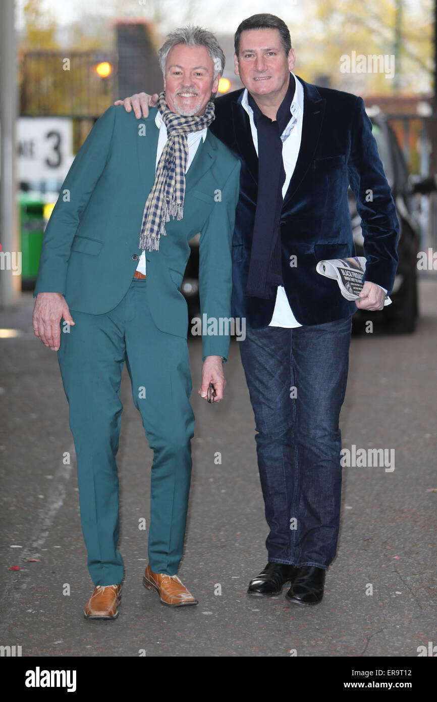 Paul young tony hadley outside hi-res stock photography and images - Alamy