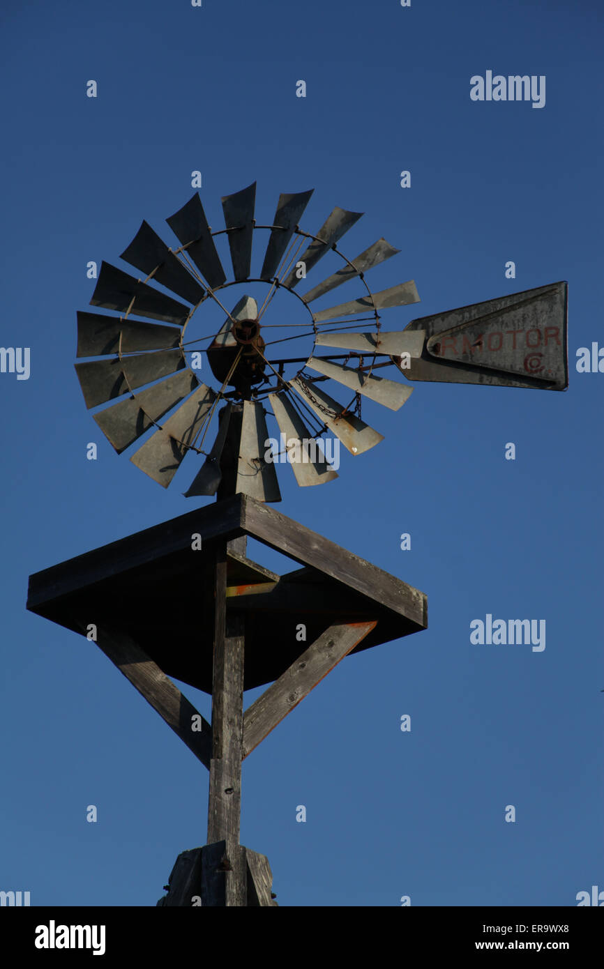 Wind Powered Water Pump High Resolution Stock Photography and Images ...