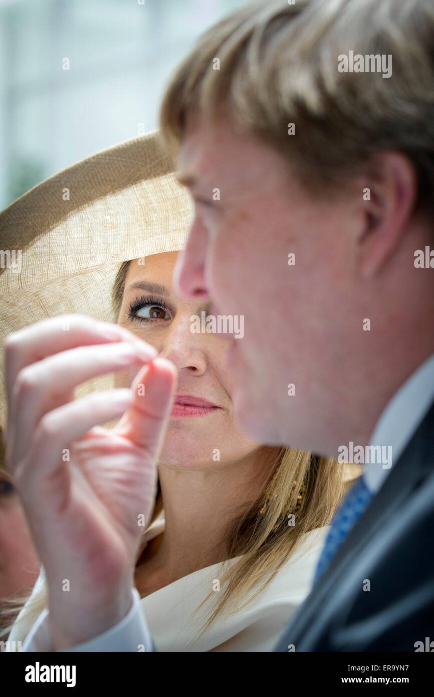 Toronto, Canada. 29th May, 2015. King Willem-Alexander and Queen Maxima ...