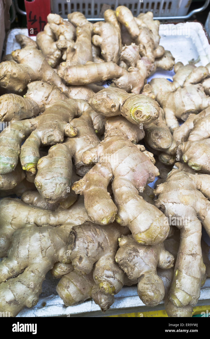 Ginger root market hi-res stock photography and images - Alamy