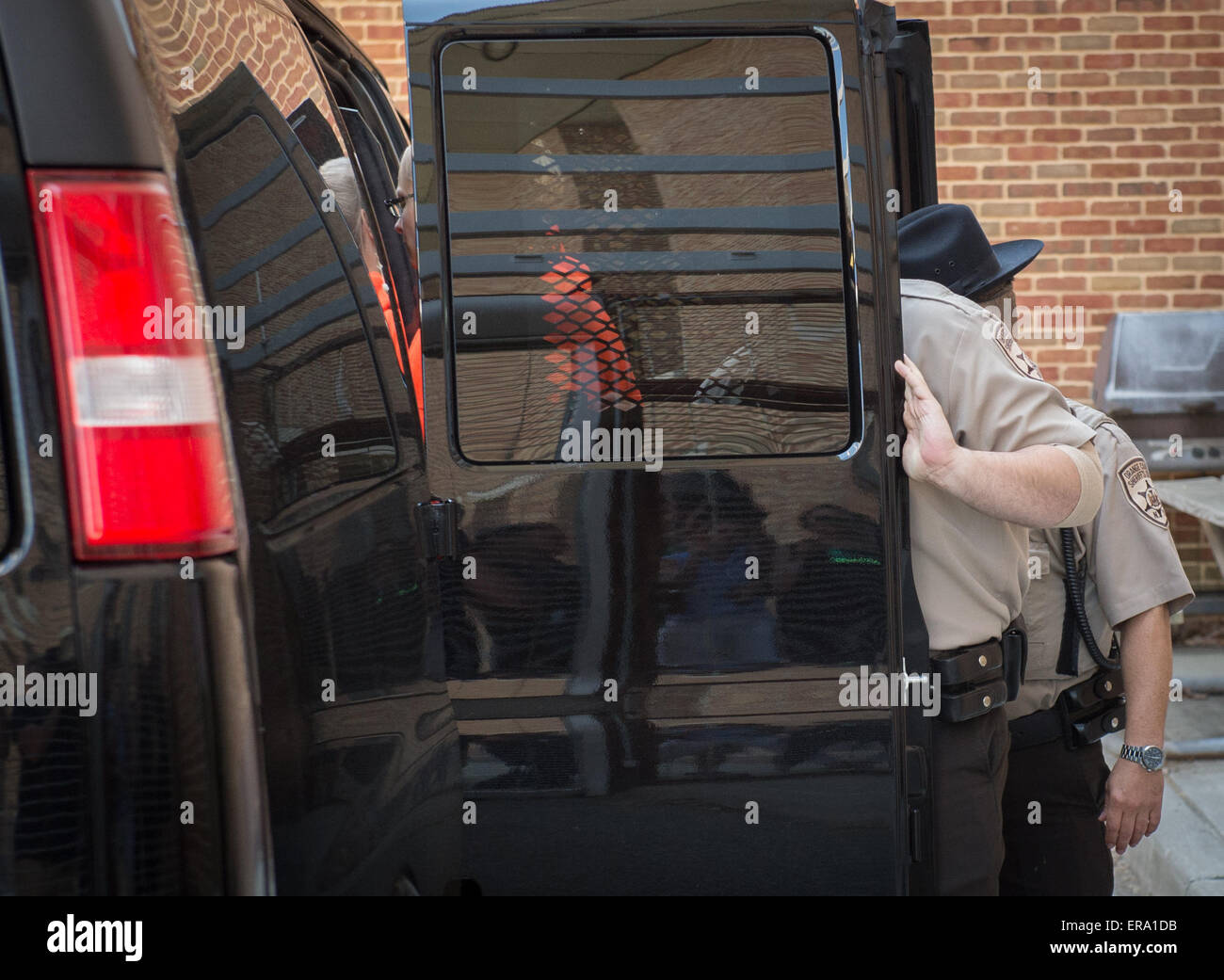 Goshen, New York, USA. 29th May, 2015. ANGELIKA GRASWALD is escorted to ...