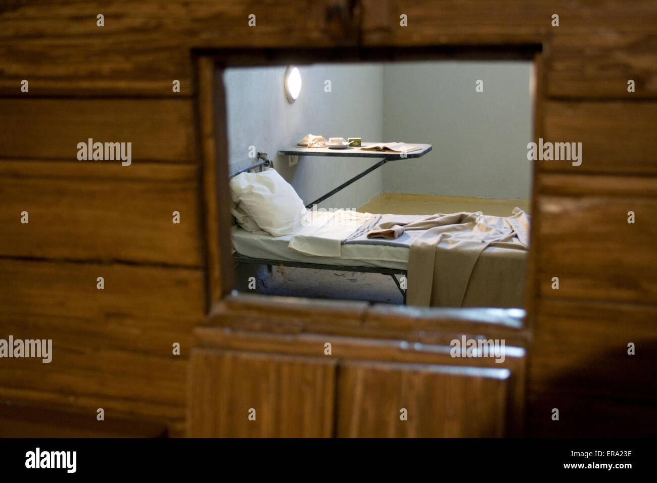 Camera for criminals in the royal prison. Museum in St. Petersburg ...