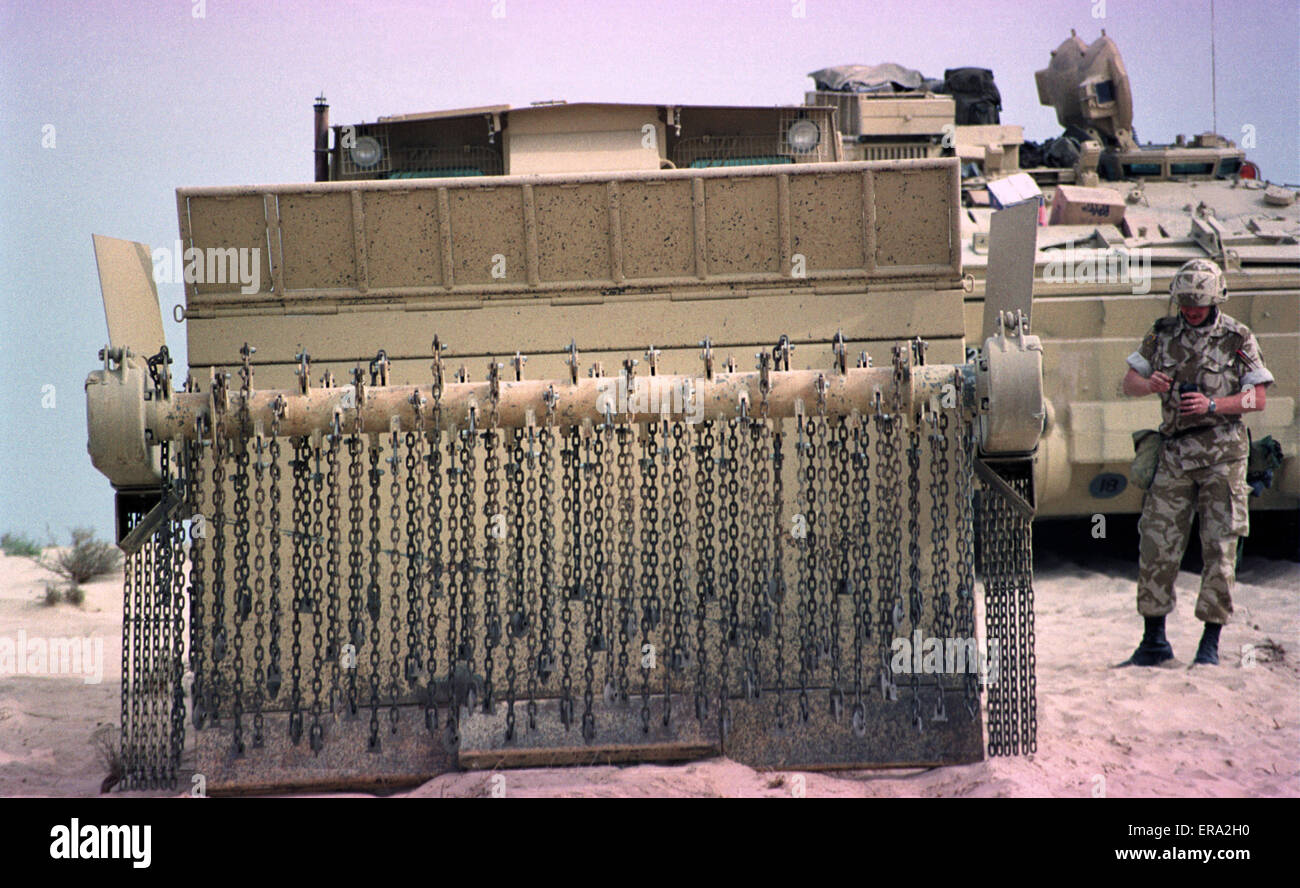 Gulf war british army 1991 hi-res stock photography and images - Alamy