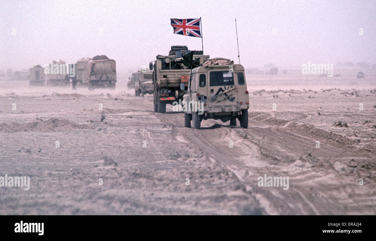Gulf war british army 1991 hi-res stock photography and images - Alamy