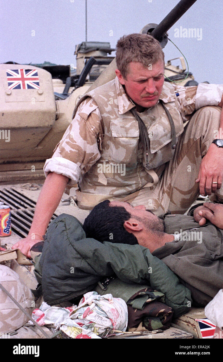Gulf war british army 1991 hi-res stock photography and images - Alamy