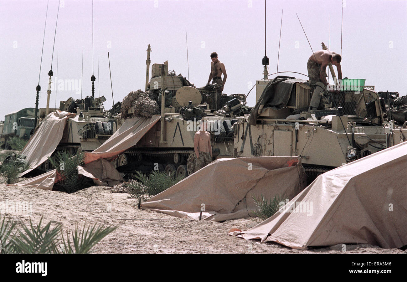 Gulf war british army 1991 hi-res stock photography and images - Alamy